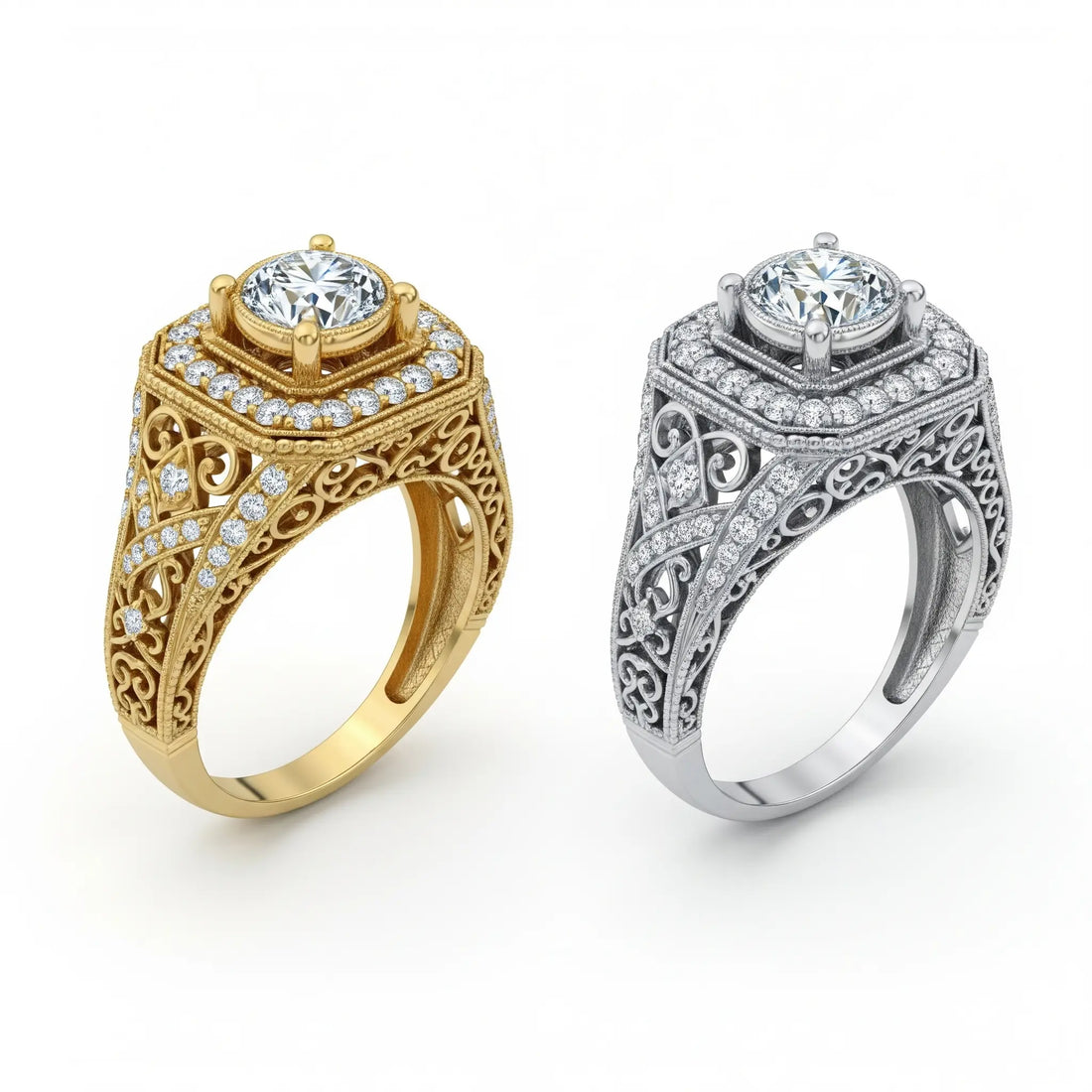 Custom Ring Copy Service | Duplicate Engagement & Wedding Rings ...
